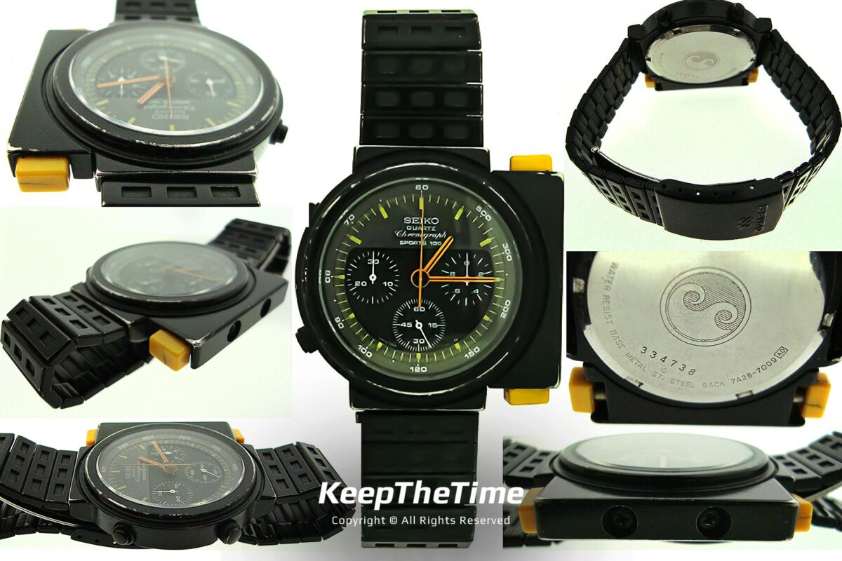Watch Identifier: RARE Seiko Chronograph Sports 100 7A28-7009 Aliens ...