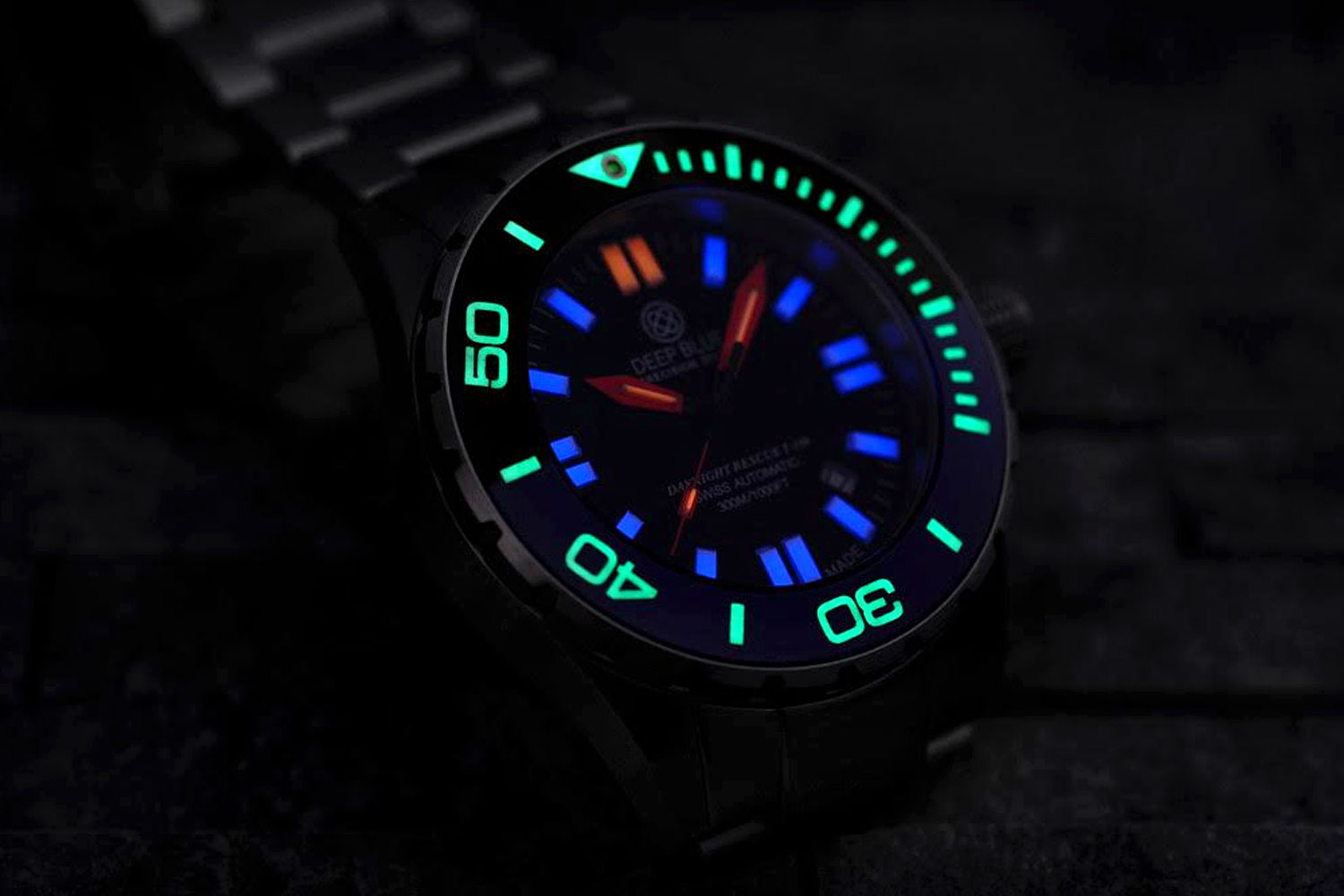 Deep Blue Batman Diver | KeepTheTime