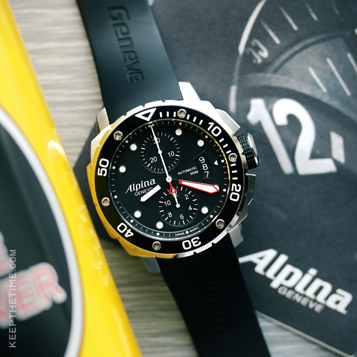 Alpina Extreme Diver Chronograph 300m | Ref: AL-725LB4V26 | KeepTheTime.com