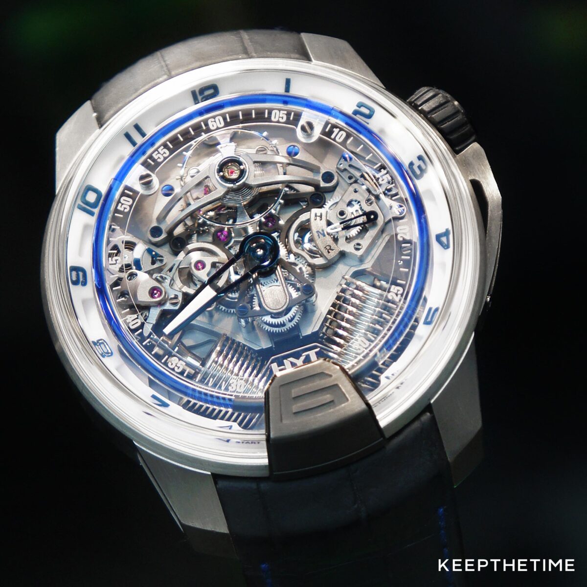 HYT Watches H2 Iceberg White Gold | Baselworld Watch Review ...