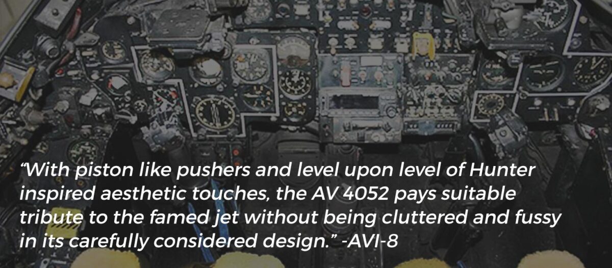 AVI-8 AV-4052 Hawker Hunter: A Cockpit on Your Wrist [Review] | KeepTheTime