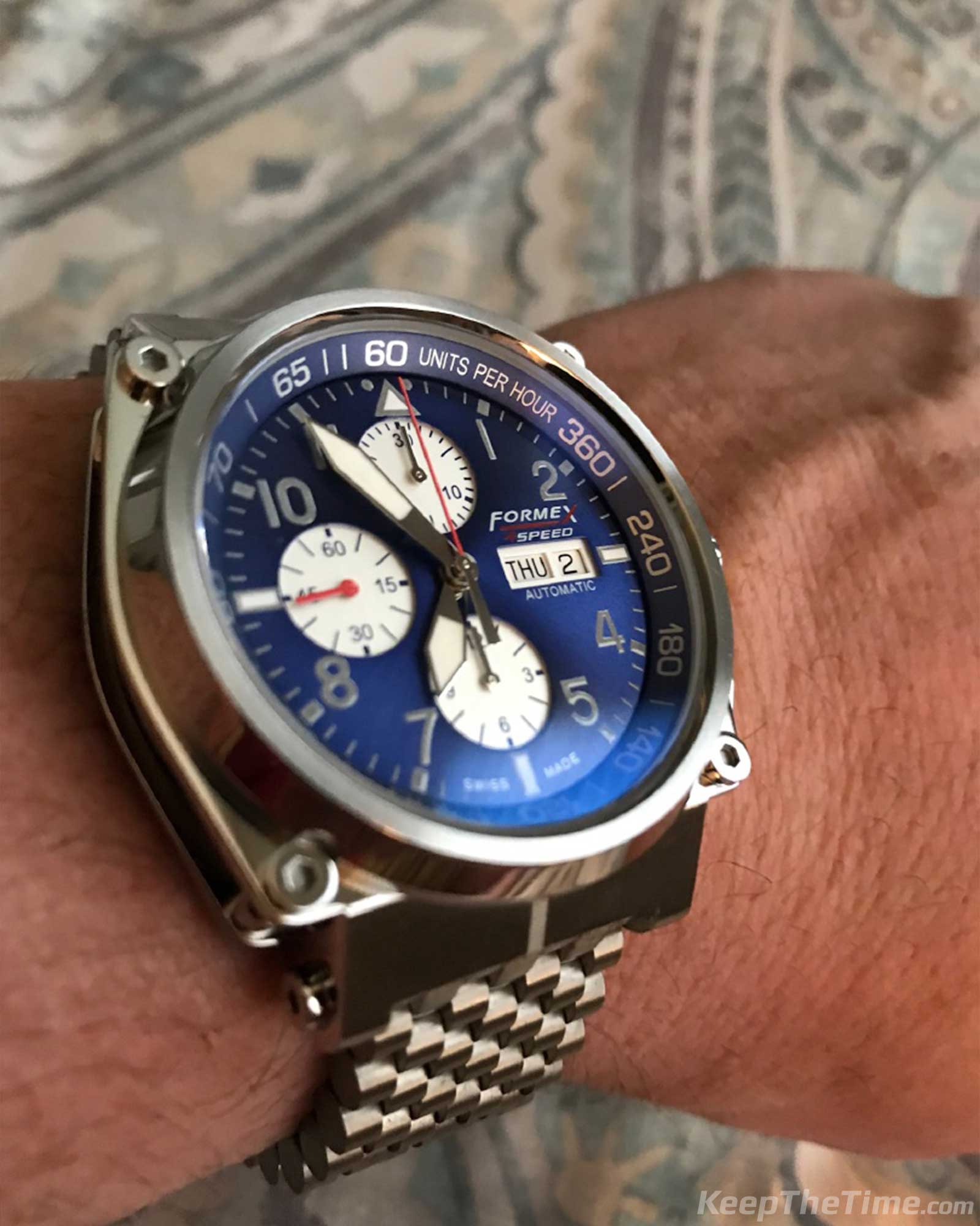 Aaron’s Formex 4Speed Chronograph [Customer Feedback] | KeepTheTime