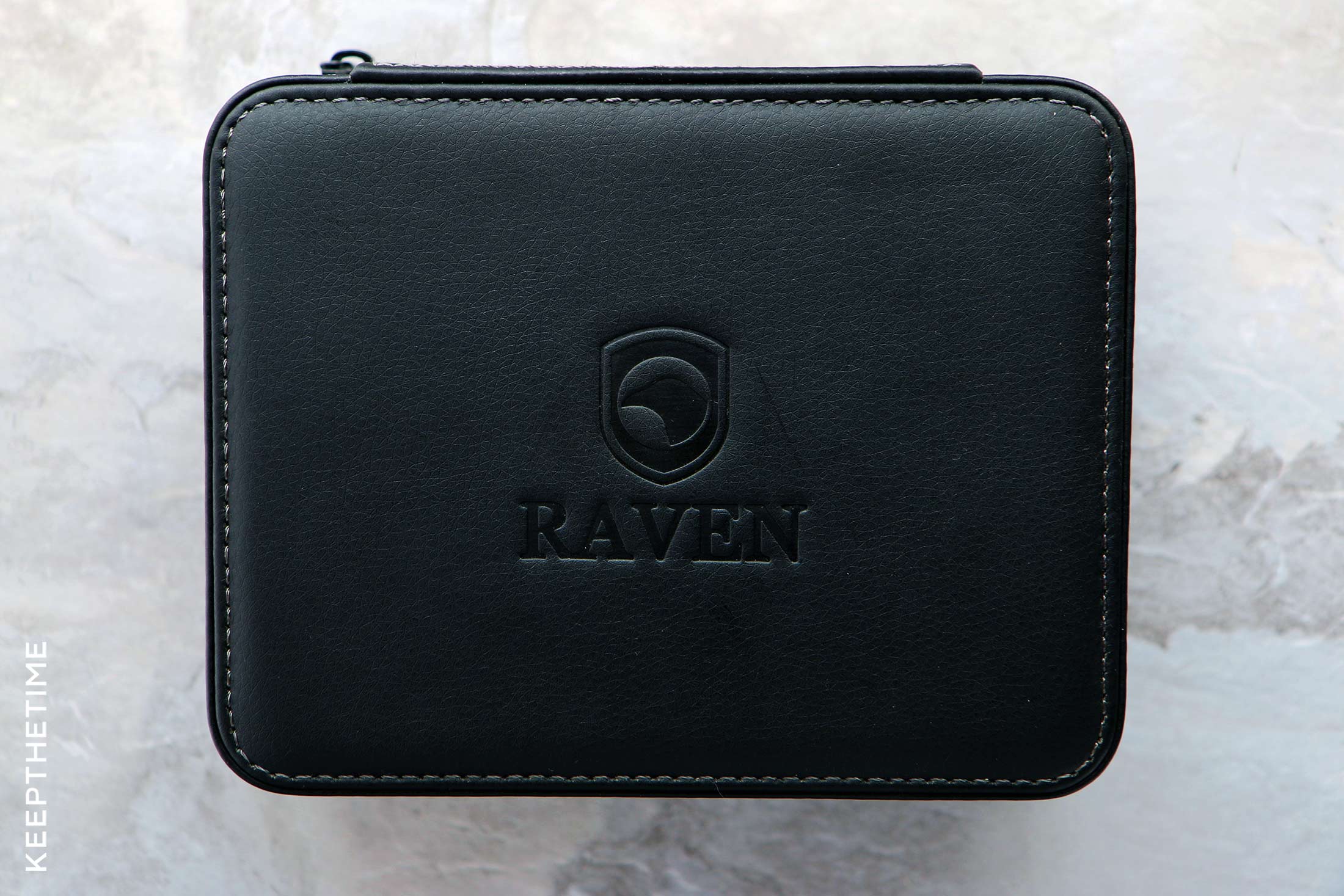 Raven Venture II Blue Brushed Bezel - KeepTheTime Watches