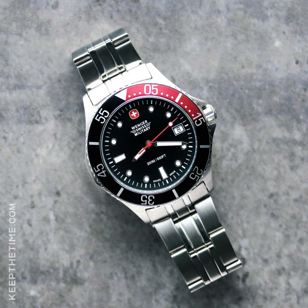 Wenger Swiss Military "Coke" Bezel Diver | Ref: 79946 | KeepTheTime.com