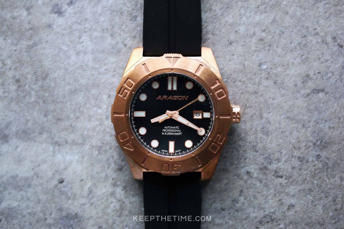 Aragon Bronze Hercules Diver - KeepTheTime Watches
