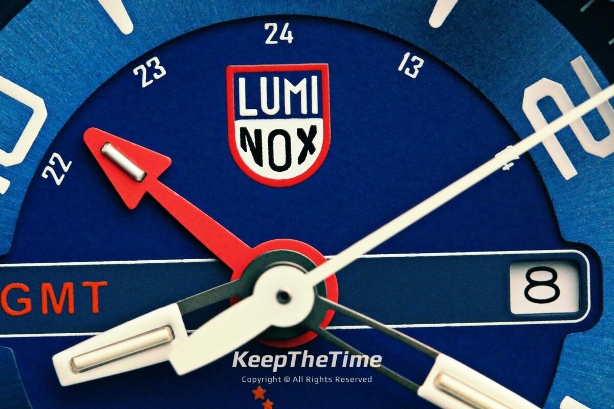 Luminox SXC Space GMT Blue Dial Swiss Quartz Tool Watch