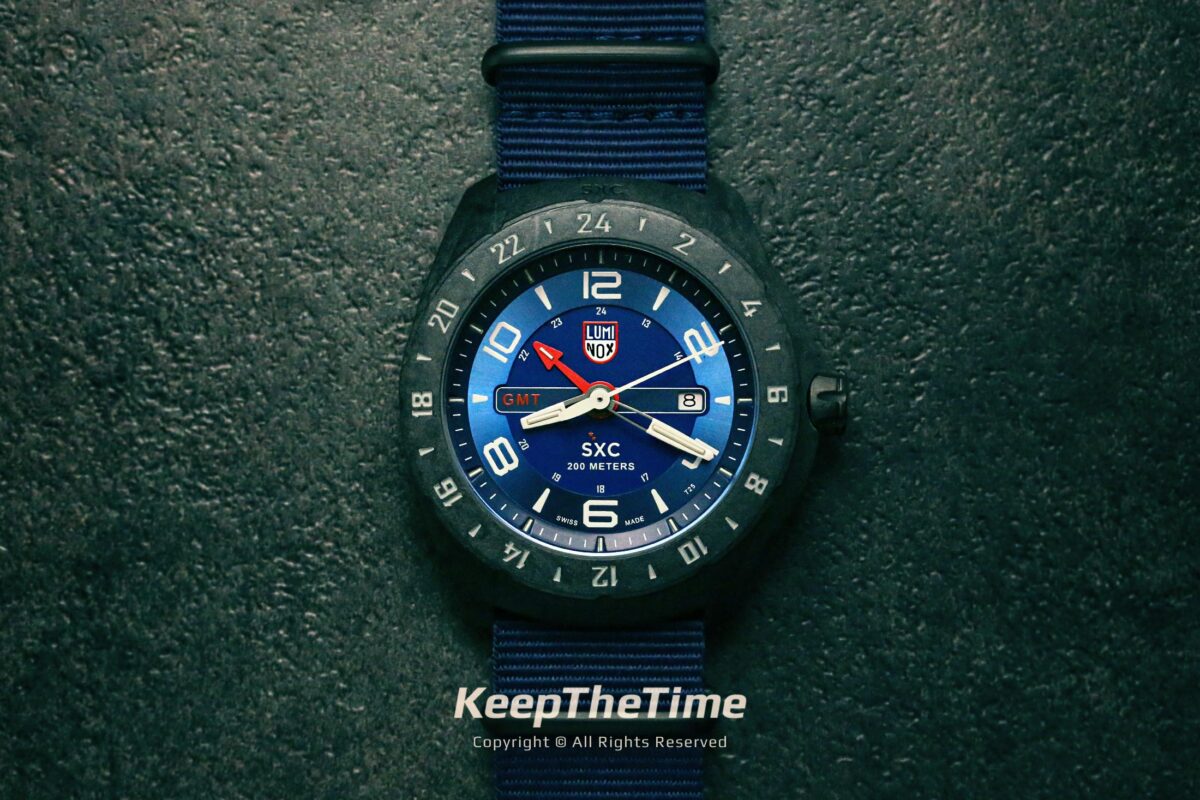 Luminox SXC Space GMT Blue Dial Swiss Quartz Tool Watch