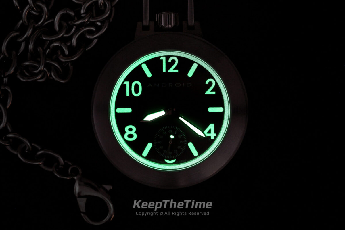 Android (Aragon) Enforcer Modern Mechanical Pocket Watch