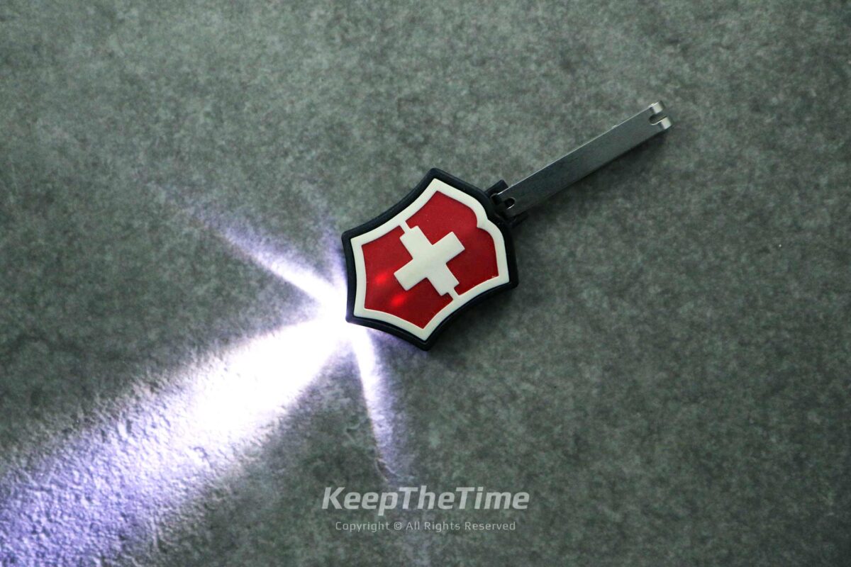 Victorinox Swiss Army Flashlight Keychain - KeepTheTime Watches